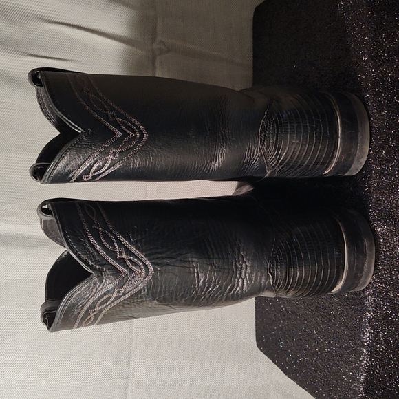 Justin Boots | Shoes | Justin Roper Lizard Boots | Poshmark